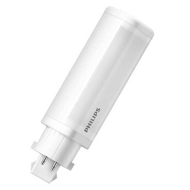Philips CorePro LED PLC 4.5W 830 2P G24d-1 (2pin- vervangt 13W)
